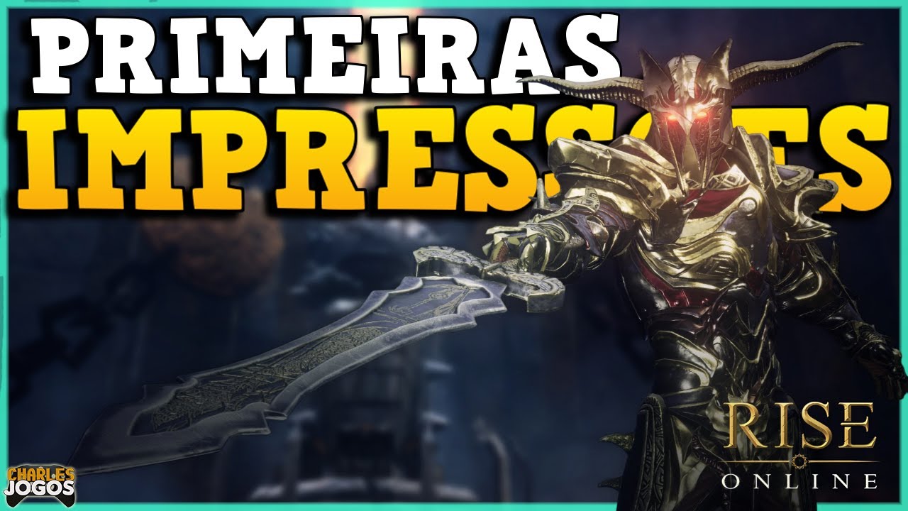 RISE ONLINE - PRIMEIRAS IMPRESSÕES/ GAMEPLAY | MMORPG FREE TO PLAY (PC ...