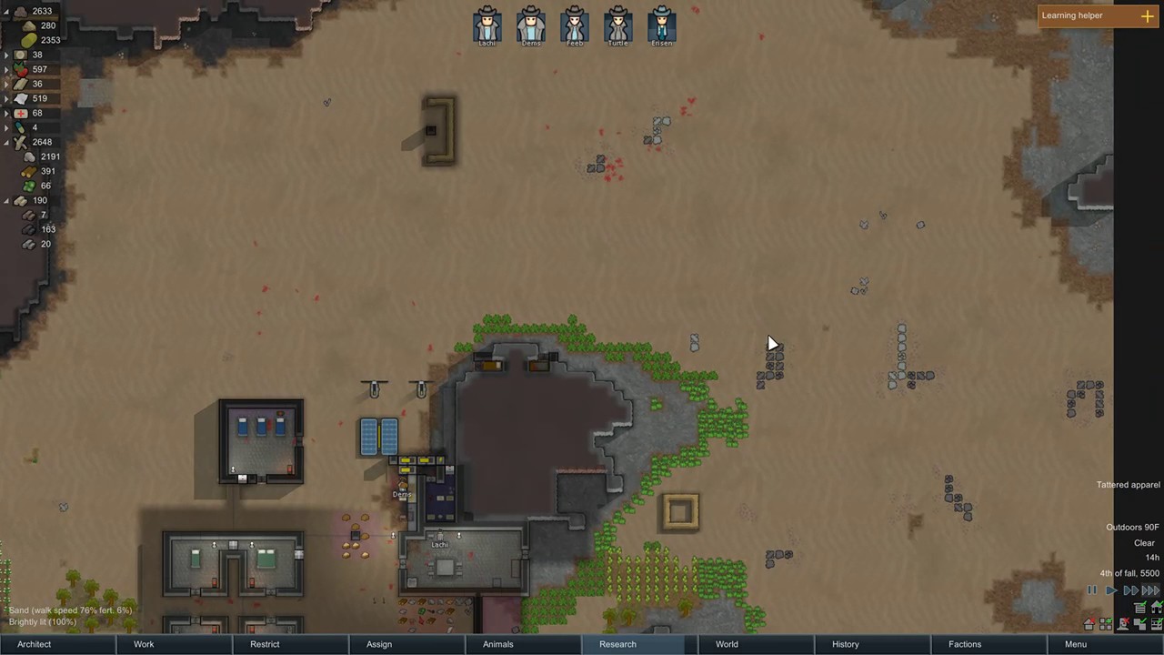 Rimworld S1E10 - Extreme Desert - YouTube