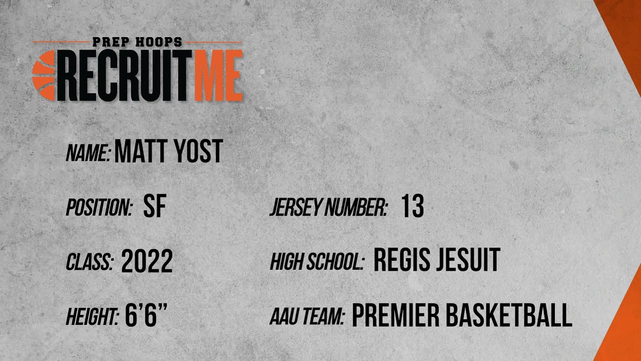 Matt Yost RecruitMe Highlight Video - YouTube