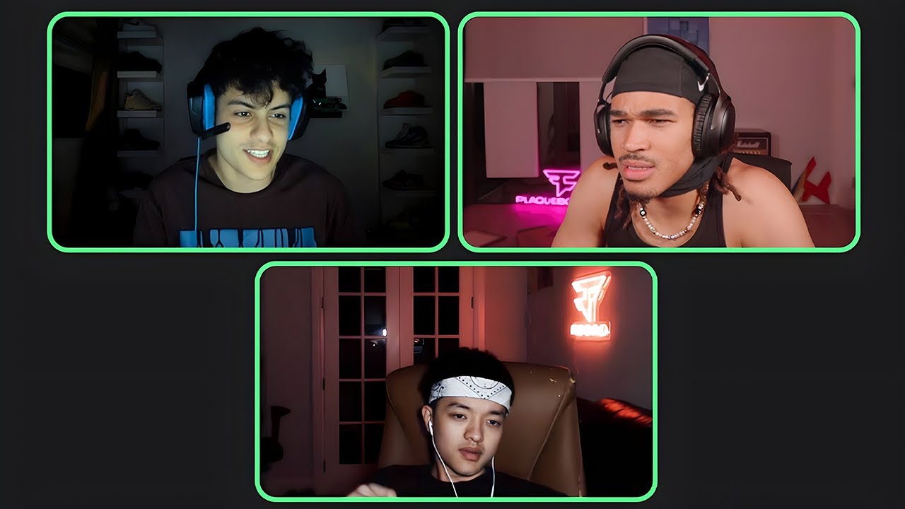 late night convo with the faze boys (boys night) - YouTube