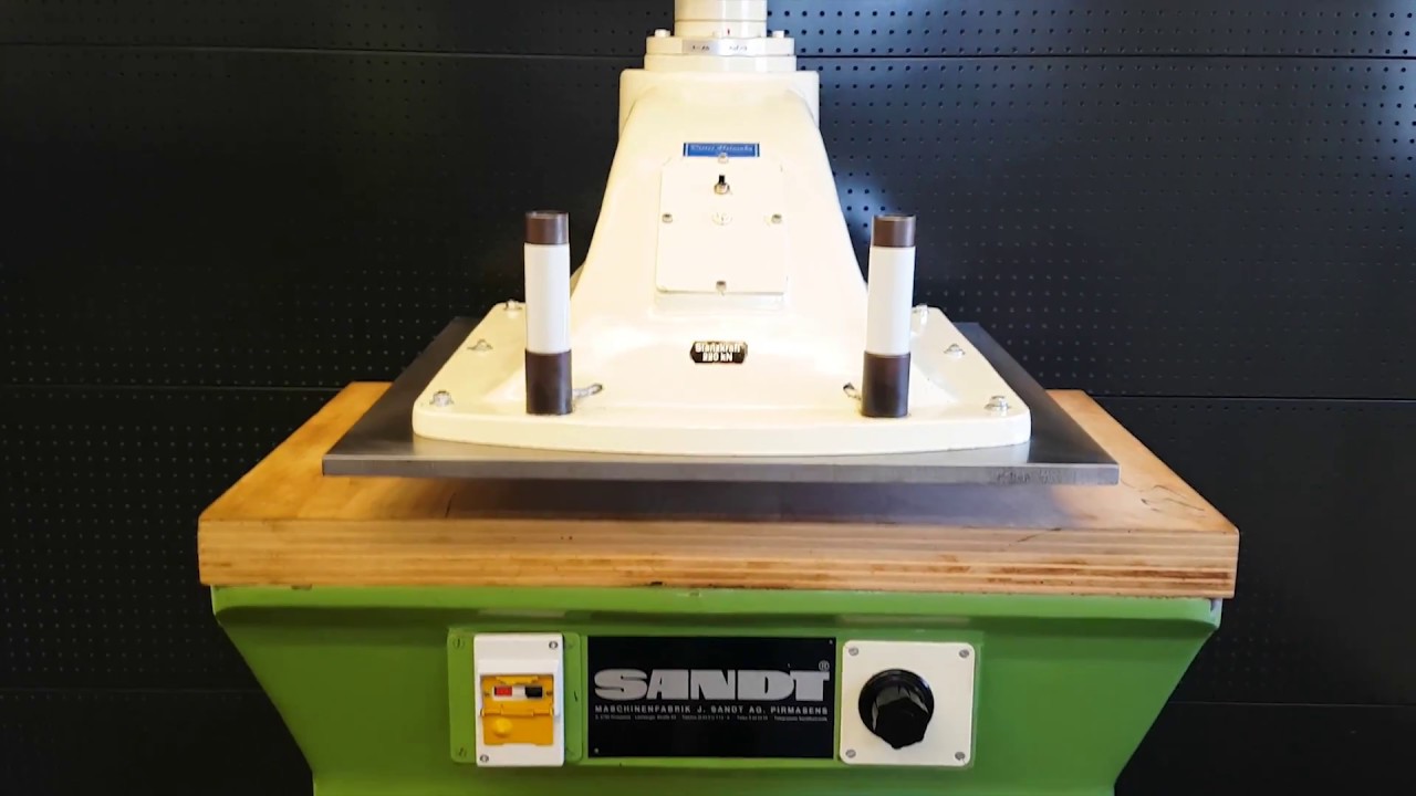 Sandt 410 S hydraulische Schwenkarmstanzmaschine Schwenkarmstanze ...