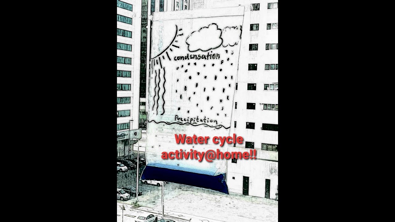 Water cycle/Science activity for kids - YouTube
