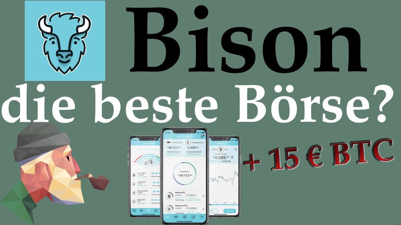 Bison App - die Beste Crypto Börse ? Eine Empfehlung für alle? - YouTube