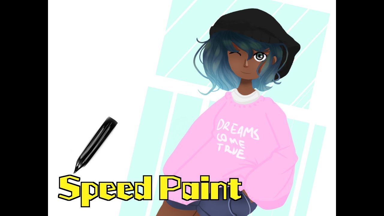 Elise | Oc Speedpaint, Lineless art - YouTube