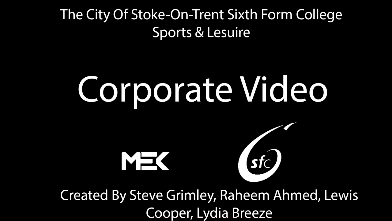 Stoke Sixth Form College Corporate Video - YouTube