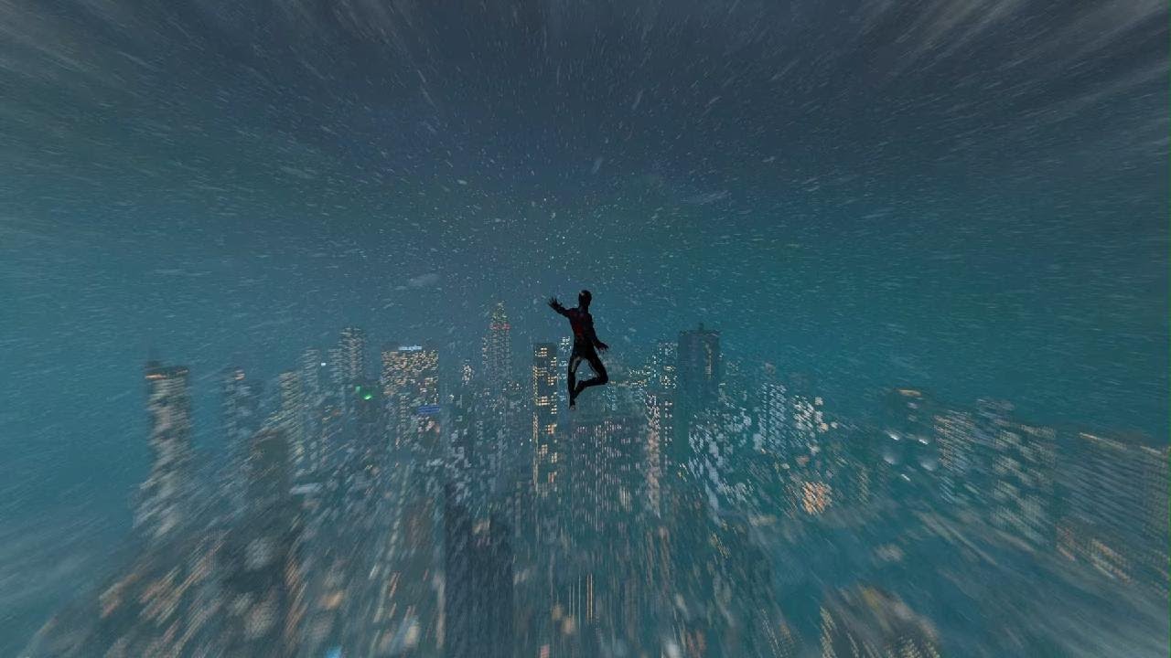 PS5 Swinging in Heavy Snow with Miles - Night - YouTube