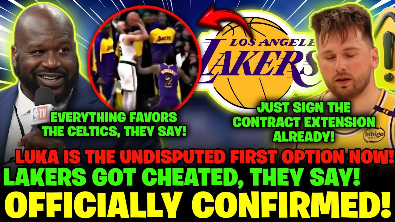 🔥 FINALLY! DID LUKA SIGN?! DID SHAQ ROB THE LAKERS? ARE THE CELTICS ...