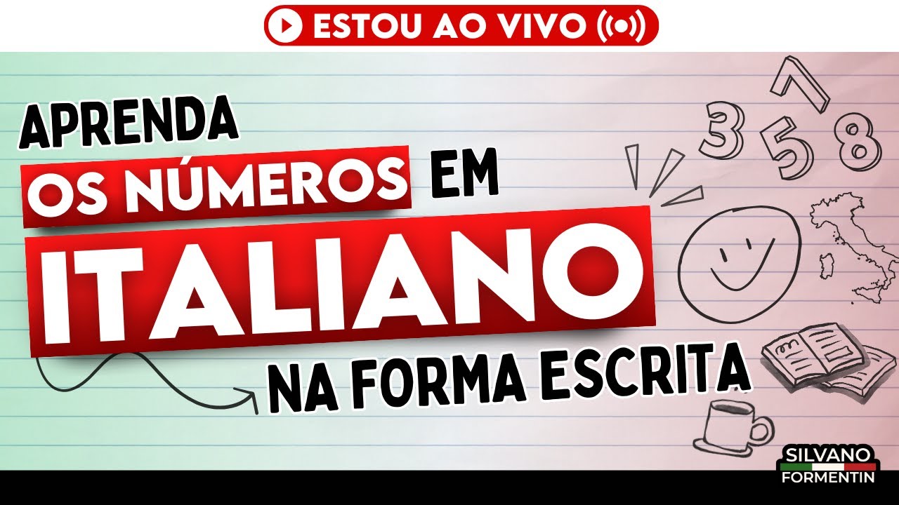 Aprenda os números EM ITALIANO | Aula de Italiano - YouTube