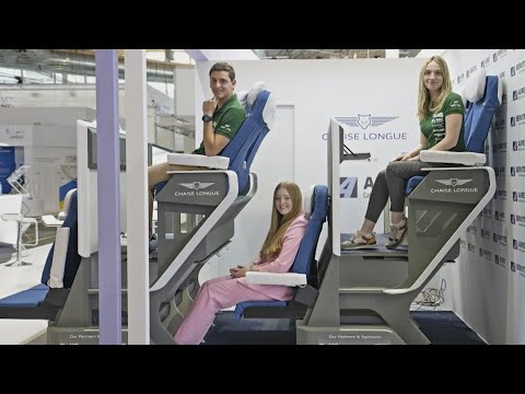 Double-decker airline seat design is making a comeback - YouTube