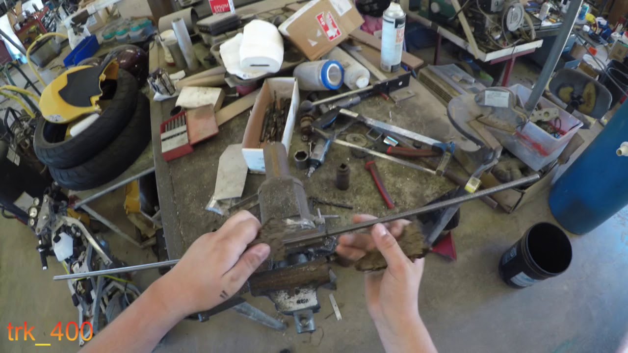 Always use protection, outlaw stunt parts axle Sliders install - YouTube