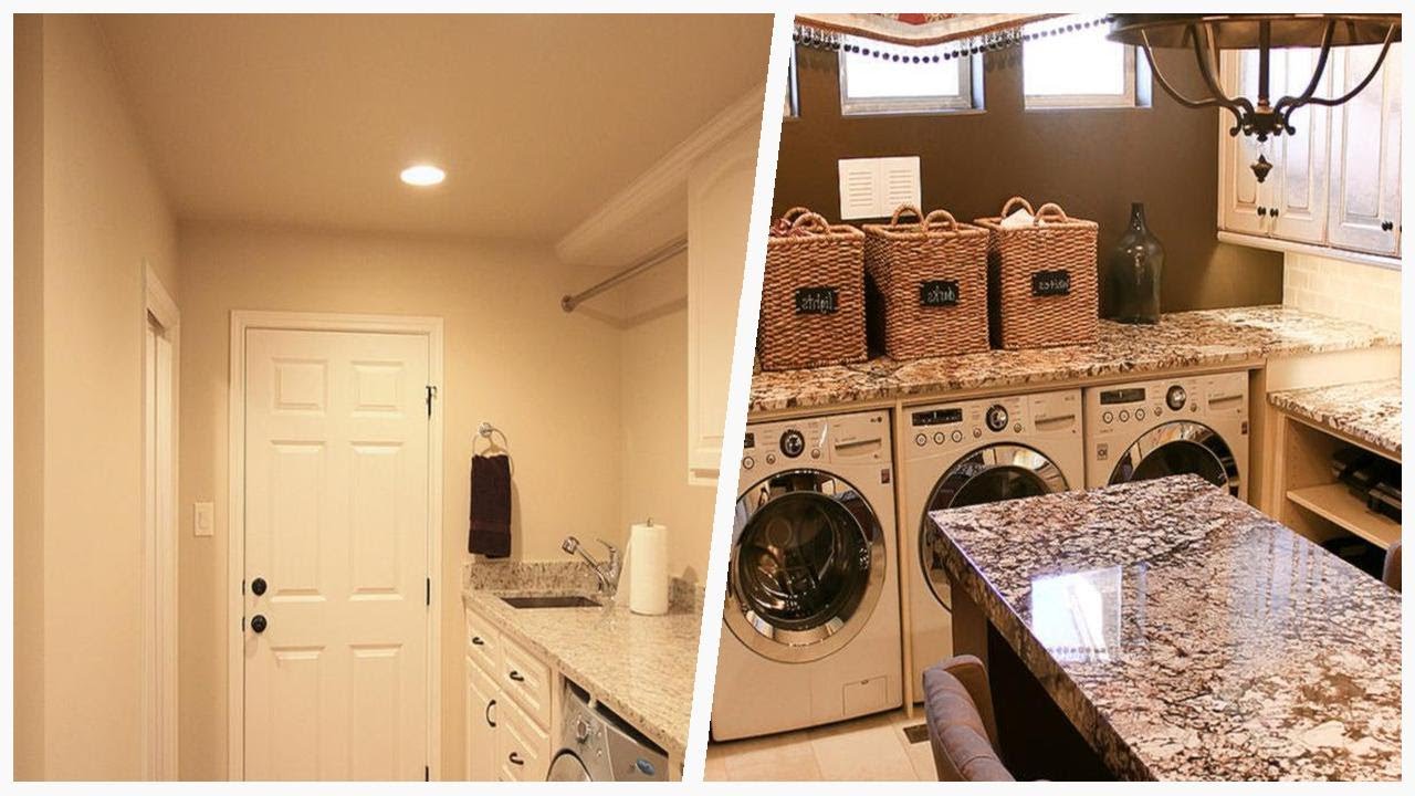 75 Traditional Orange Laundry Room Design Ideas You'll Love - YouTube