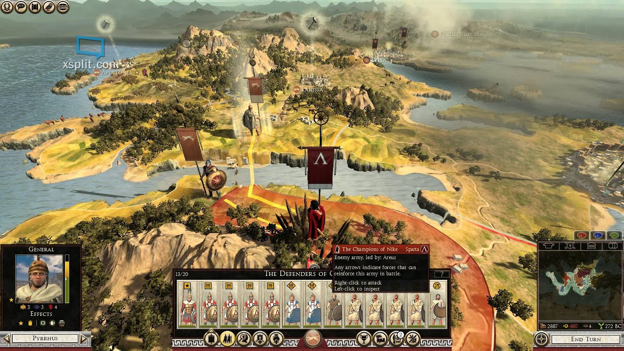 Total War ROME 2 Epirus campaign - DEI part 1 Invading Sparta!! - YouTube