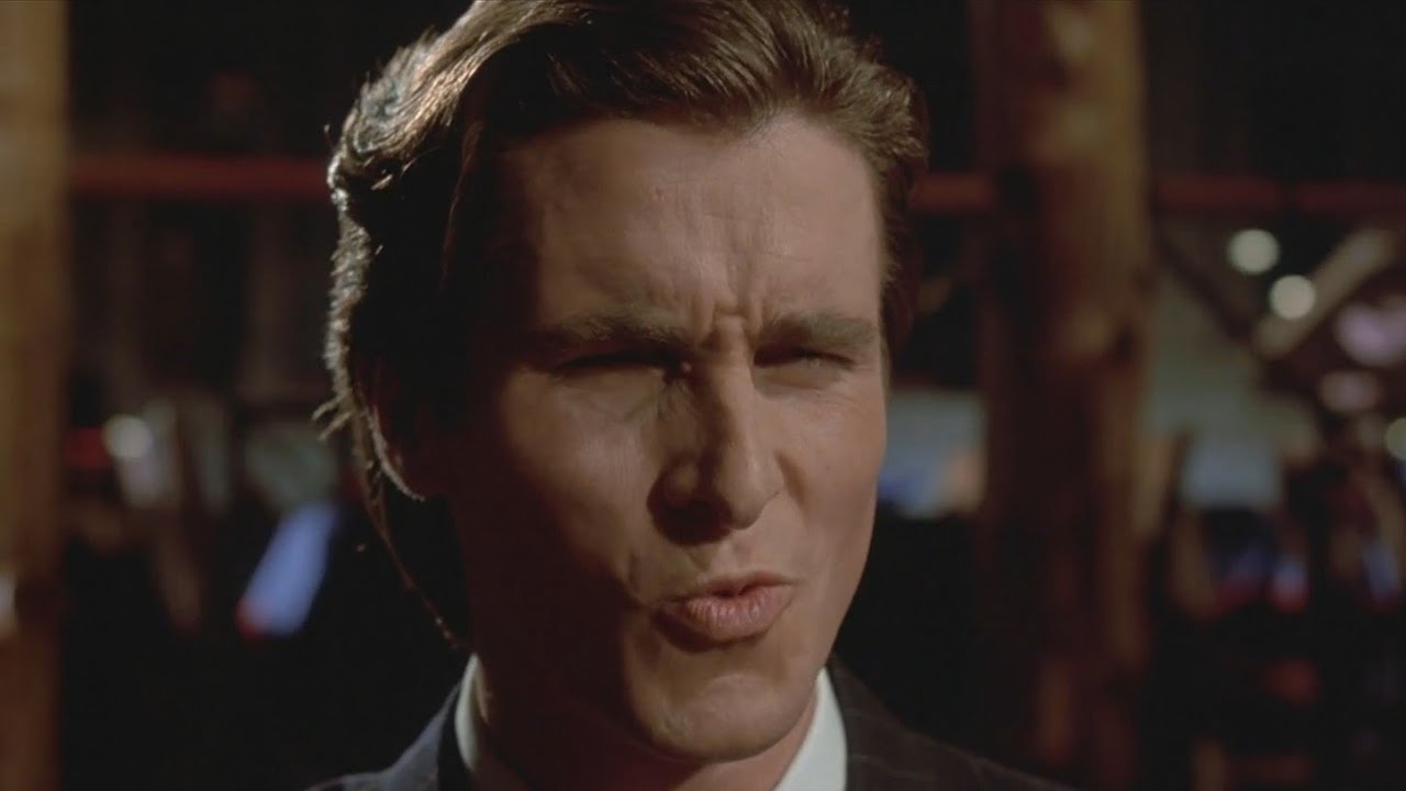 SiIGMA MALE Patrick Bateman (Christian Bale) | Meme Origin | American ...