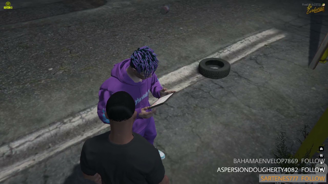 Que estás haciendo con esa tablet hay? gta 5 rp | La evolucion rp - YouTube