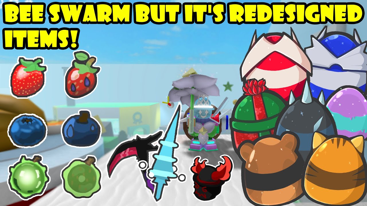 Bee Swarm But It's Redesigned Items! 👀 | Bee Swarm Simulator 🐝 - YouTube