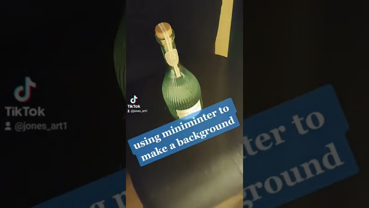 using miniminter to make a background - YouTube