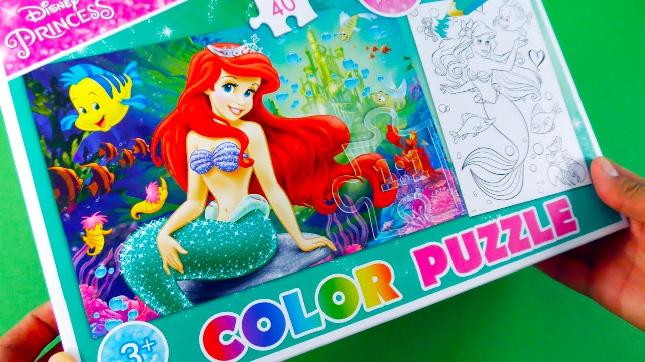 Color Puzzle Princess - YouTube