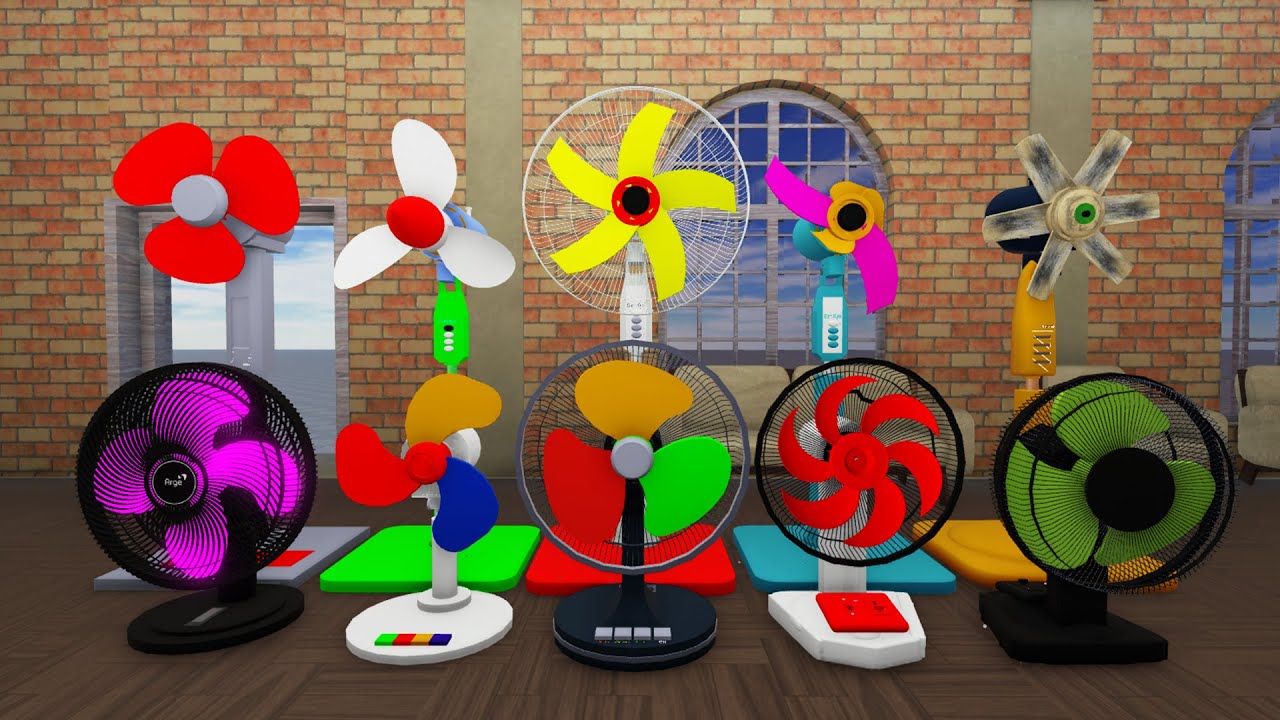 DIY Ceiling Fan Army, Many Fans Invention On Roblox - YouTube