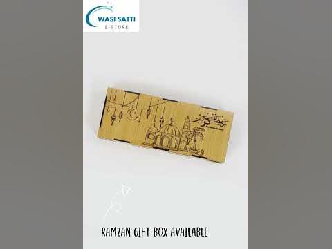 Ramzan gift box #wasisattiestore - YouTube