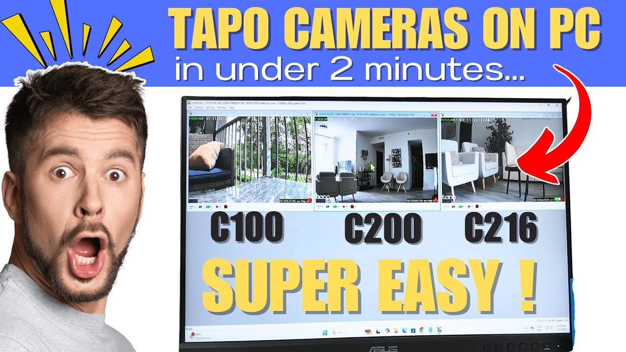 Viewing Tapo Camera Live on Computer Desktop (iSPY alternative ...