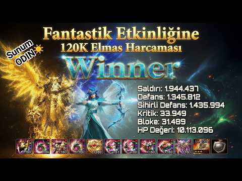 Winner'dan Fantastik Etkinliğine 120K Elmas #wartunultra #wartuneultracreator