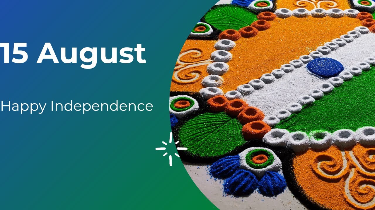 15th august rangoli design 2021 || top rangoli for independence day ...