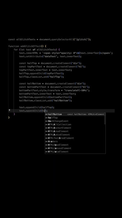 Glitch effect on JavaScript and CSS #coding #css #javascript #glitch - YouTube
