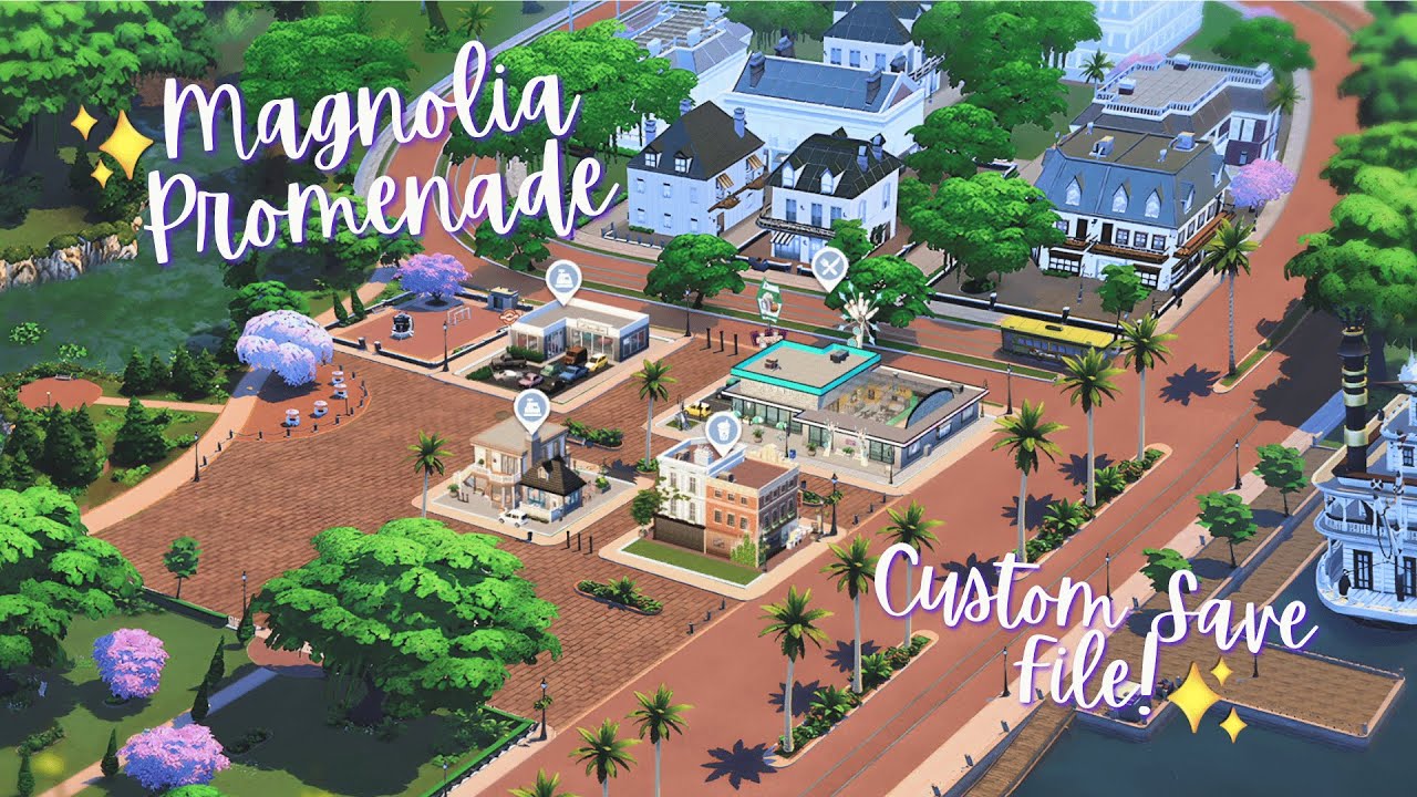 Custom Save File: Magnolia Promenade (Streamed 2-11-24) - YouTube