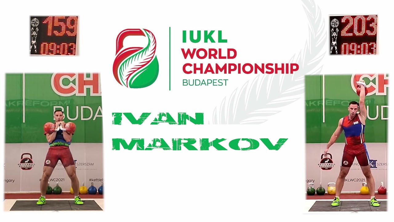 Ivan Markov is setting up his new records in kettlebell sport in ...