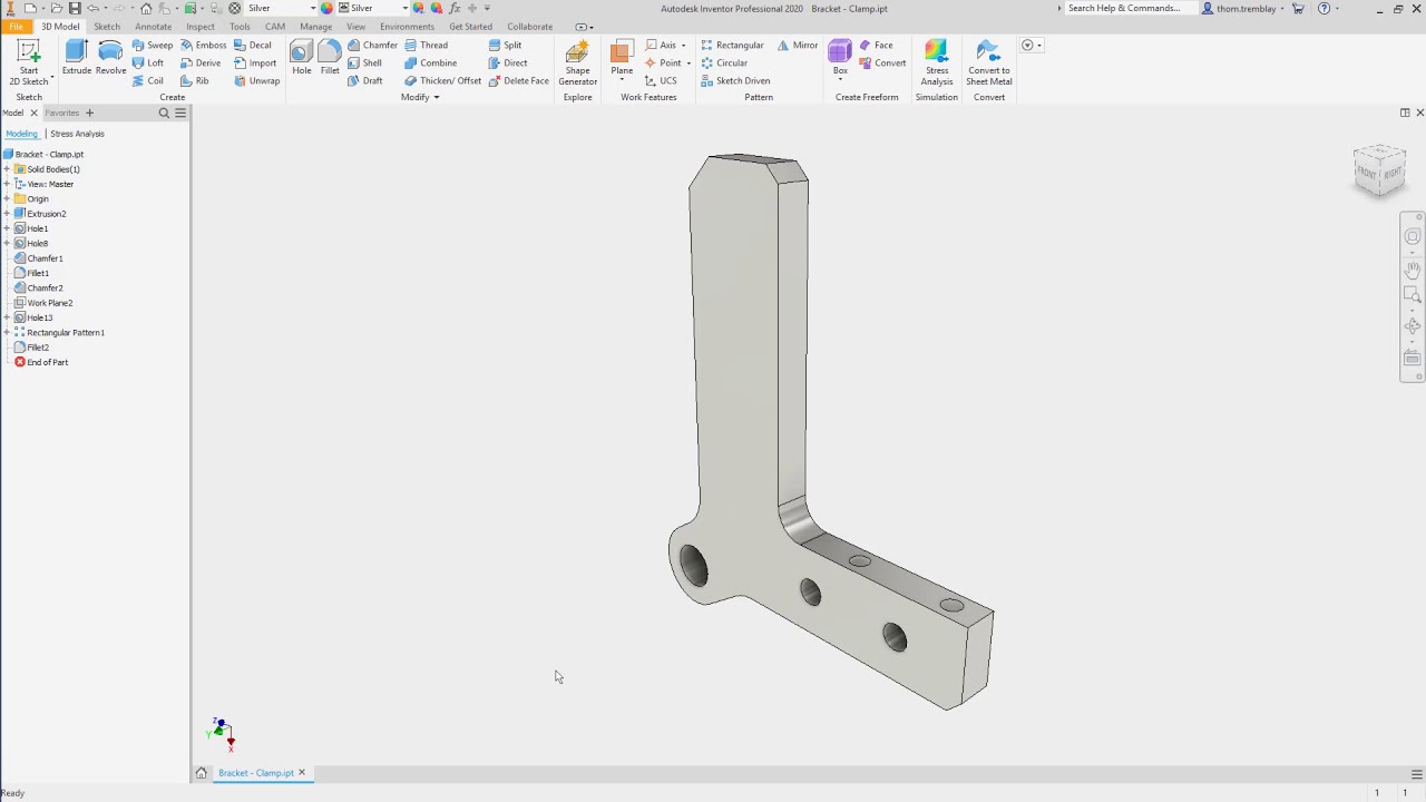 Inventor English 2020 Application Options 🧷 - YouTube