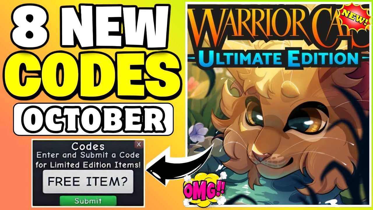 [OCTOBER CODES] ROBLOX WARRIOR CATS CODES 2025 - WARRIOR CATS ULTIMATE ...