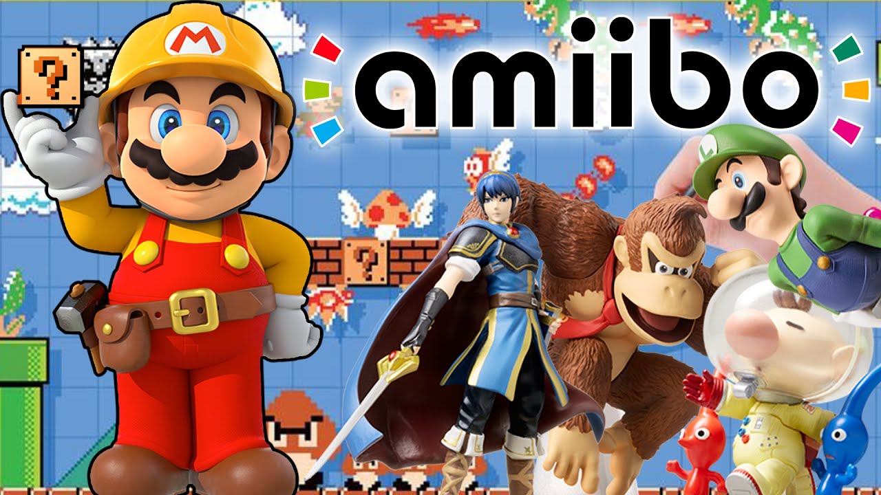 Amiibo in Super Mario Maker! | Super Mario Maker | Part 4 - YouTube