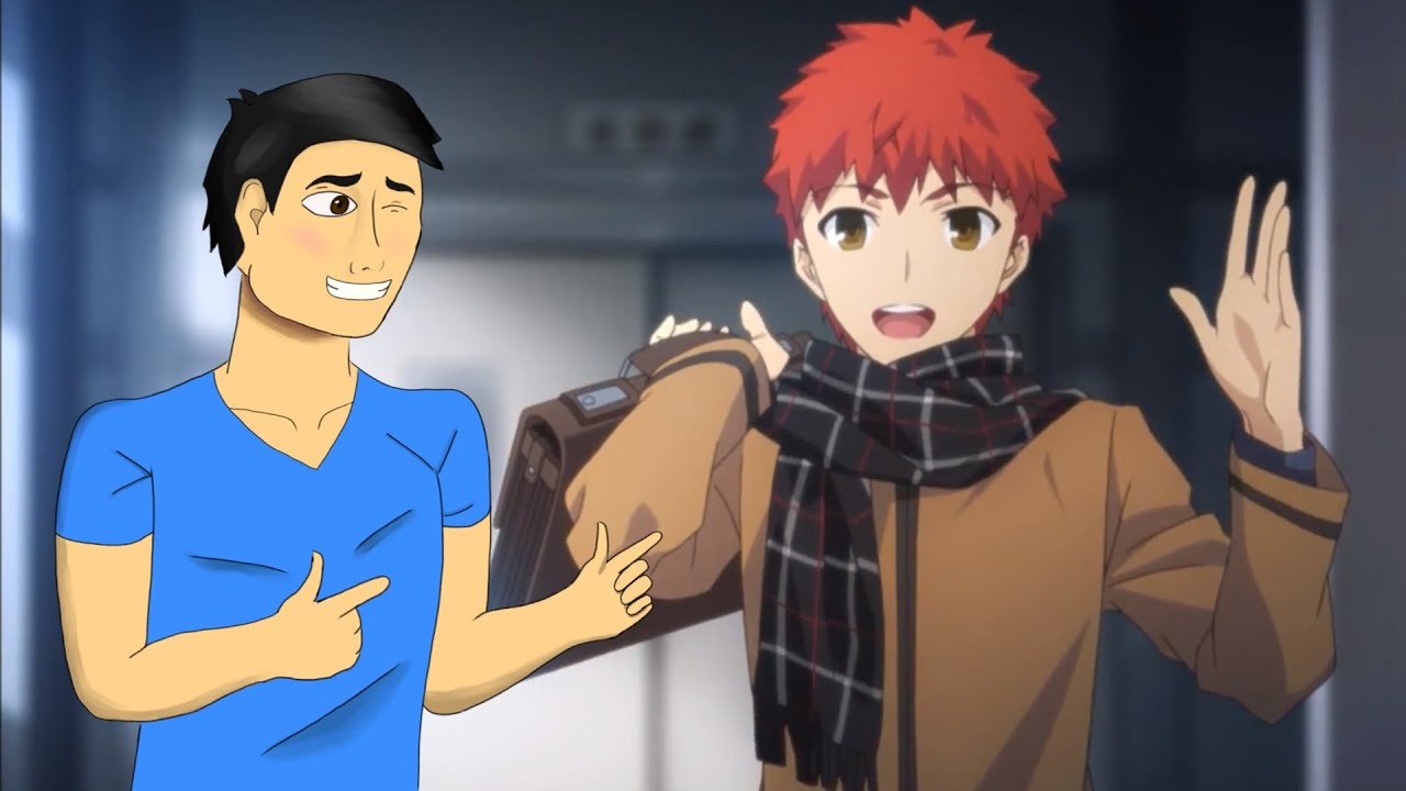 Voice acting Shirou Emiya from Fate/Stay Night: UBW - YouTube