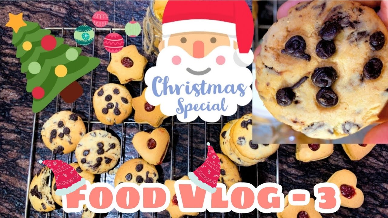 Easy Christmas Cookie Recipe | Choco Chips Cookies | Jam Cookies ...