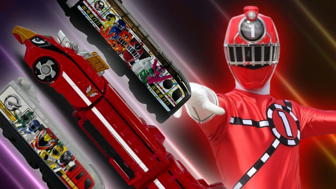 All Aboard! The Legend Sentai ToQger Ressha Collection! - YouTube