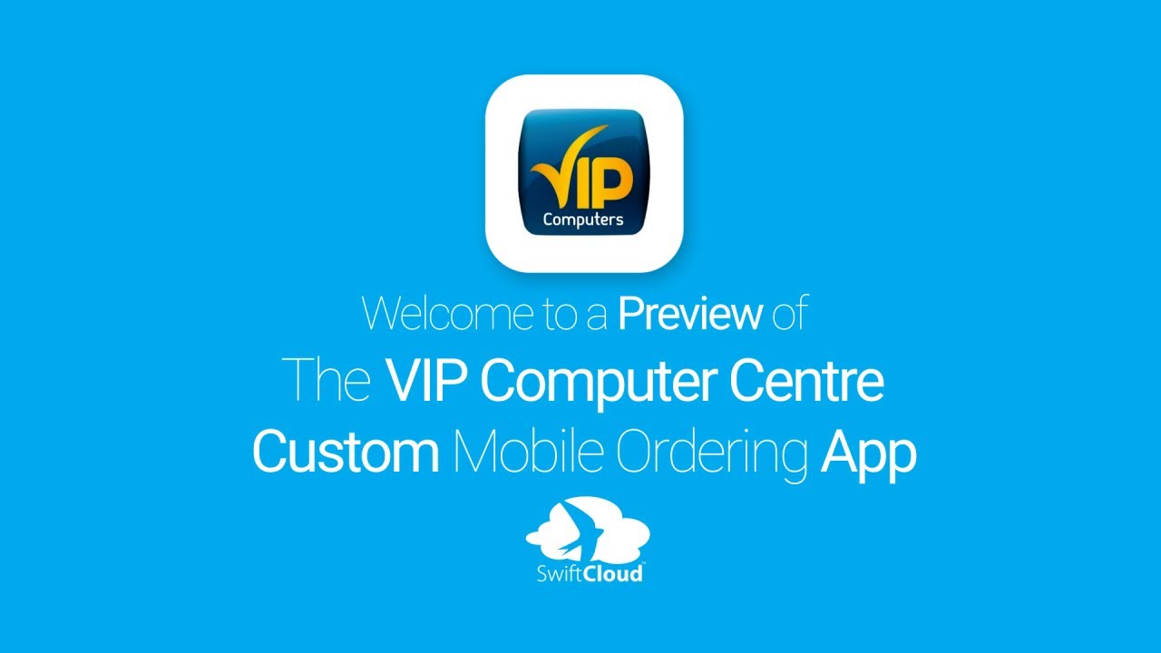 VIP Computer Centre - Mobile App Preview - VIP2402W - YouTube