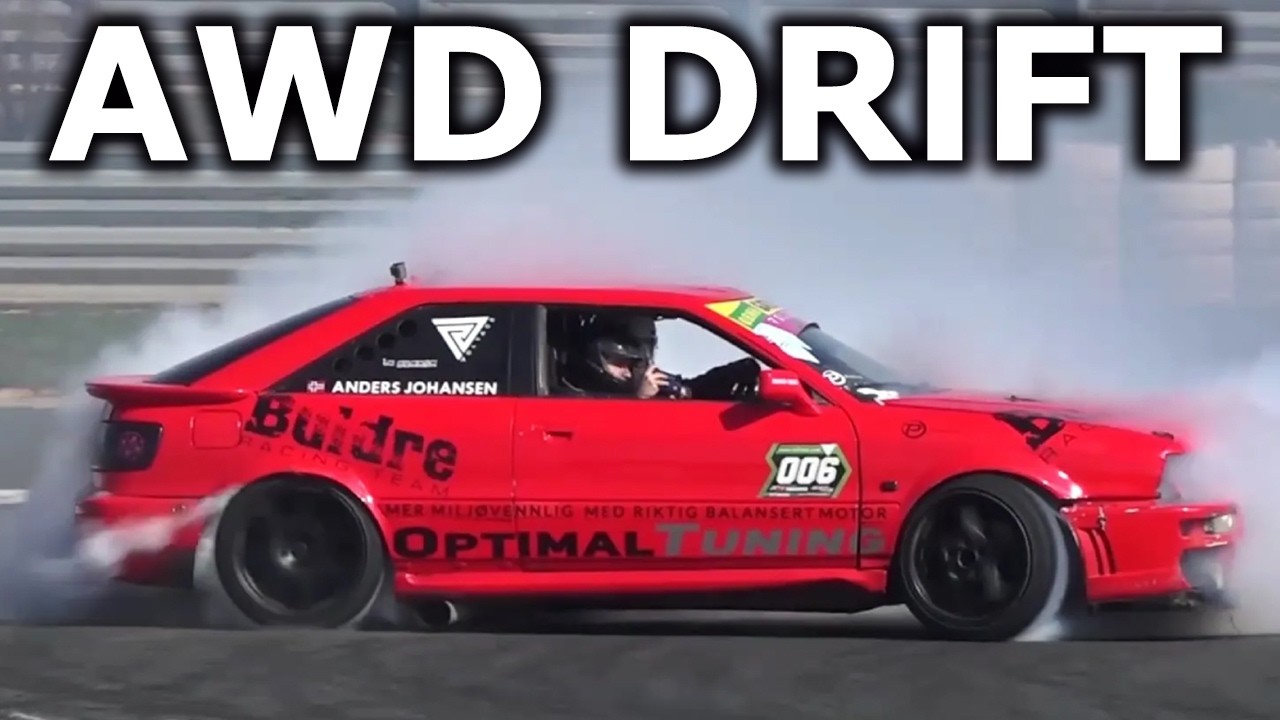 AWD DRIFT⛐ Is it possible to Drift an All-Wheel-Drive Car? Quattro ...