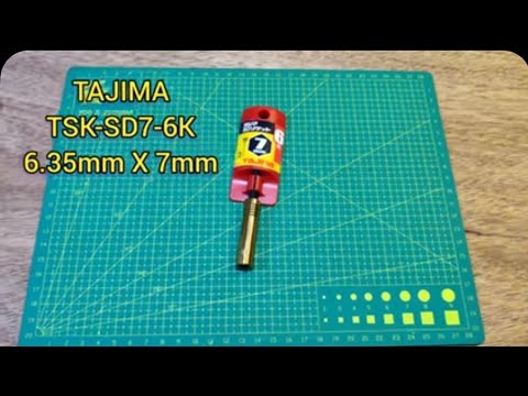 V.670 TAJIMA TSK-SD7-6K 7MMX6.35MM ADAPTER.MADE IN CHINA. - YouTube