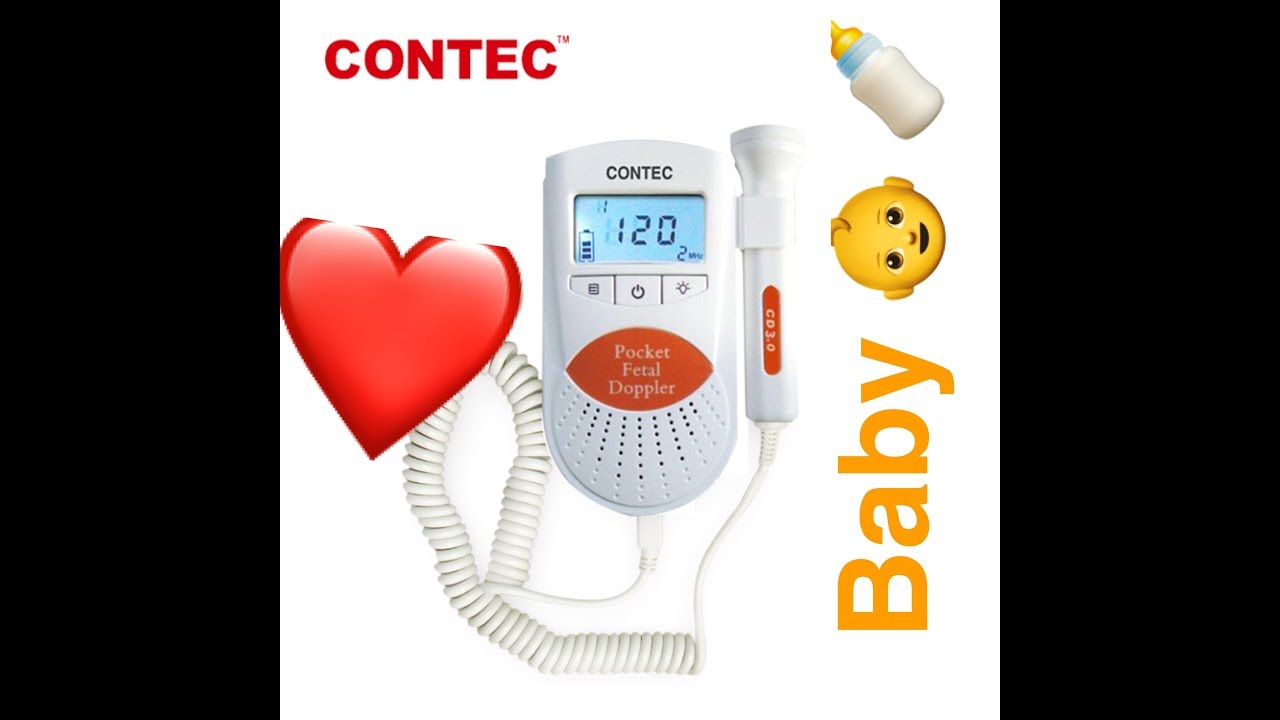 Listening to my baby’s heartbeat using the Contec Sonoline B Doppler. ️ ...