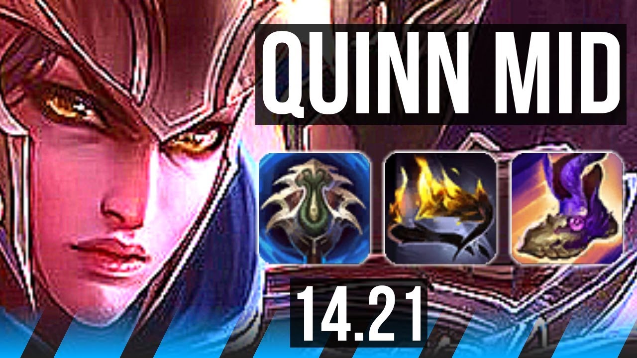 QUINN vs SYLAS (MID) | 700+ games, Dominating | KR Master | 14.21 - YouTube