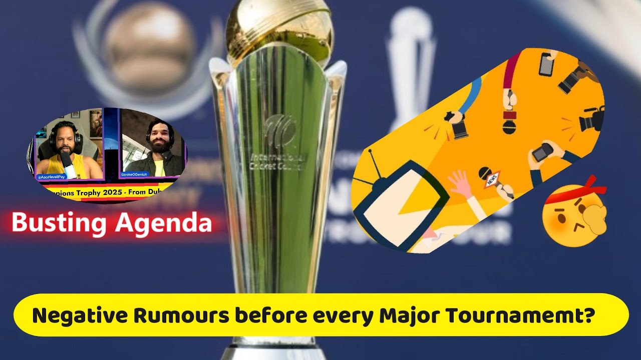 Rumors before ICC trophy, again? Busting agenda from "On ground" Dubai ...