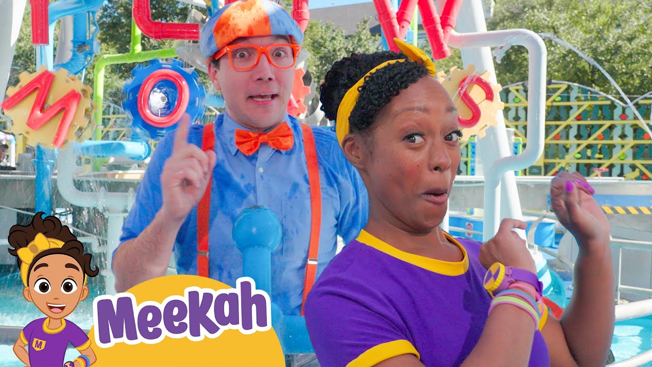 Exercise Fun with Blippi & Meekah! Jump, Dance, and Splash! 💦 | MEEKAH ...