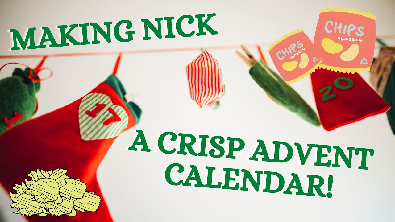 Making Nick A Homemade Advent Calendar - YouTube