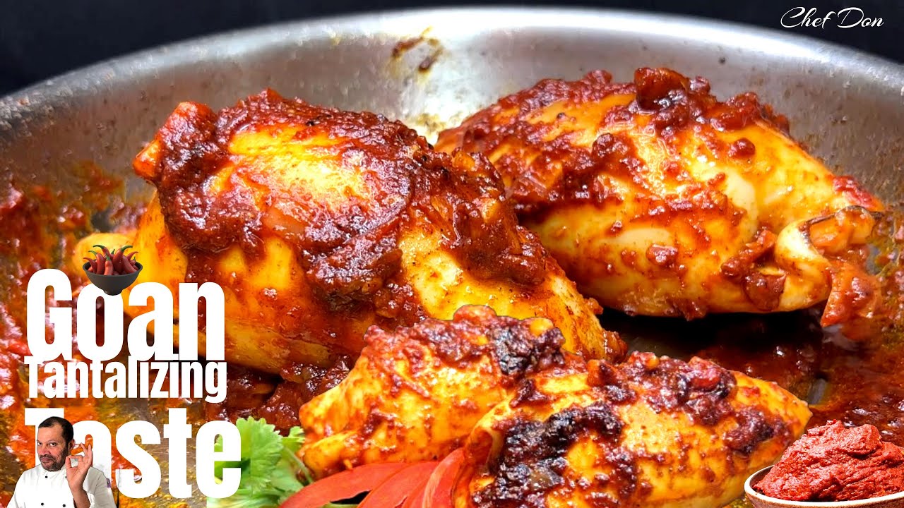 Goan Stuffed Squids Recipe | chef Don Konkani 4k UHD - YouTube