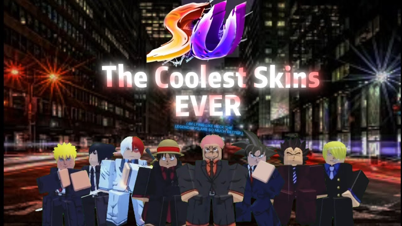 The Cleanest Skins In Shonen Unleashed... - YouTube