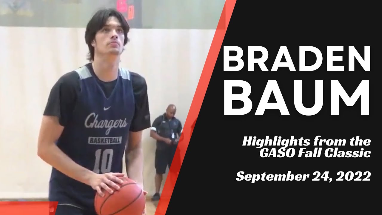 Braden Baum - Boerne Champion - GASO Fall Classic Highlights (9/24/2022 ...