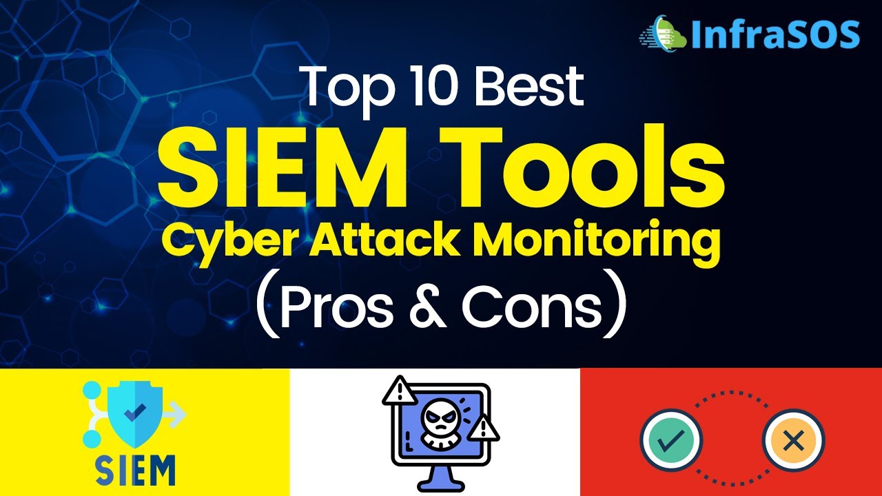 Top 10 Best SIEM Tools for Cyber Attack Monitoring (Pros & Cons) - YouTube