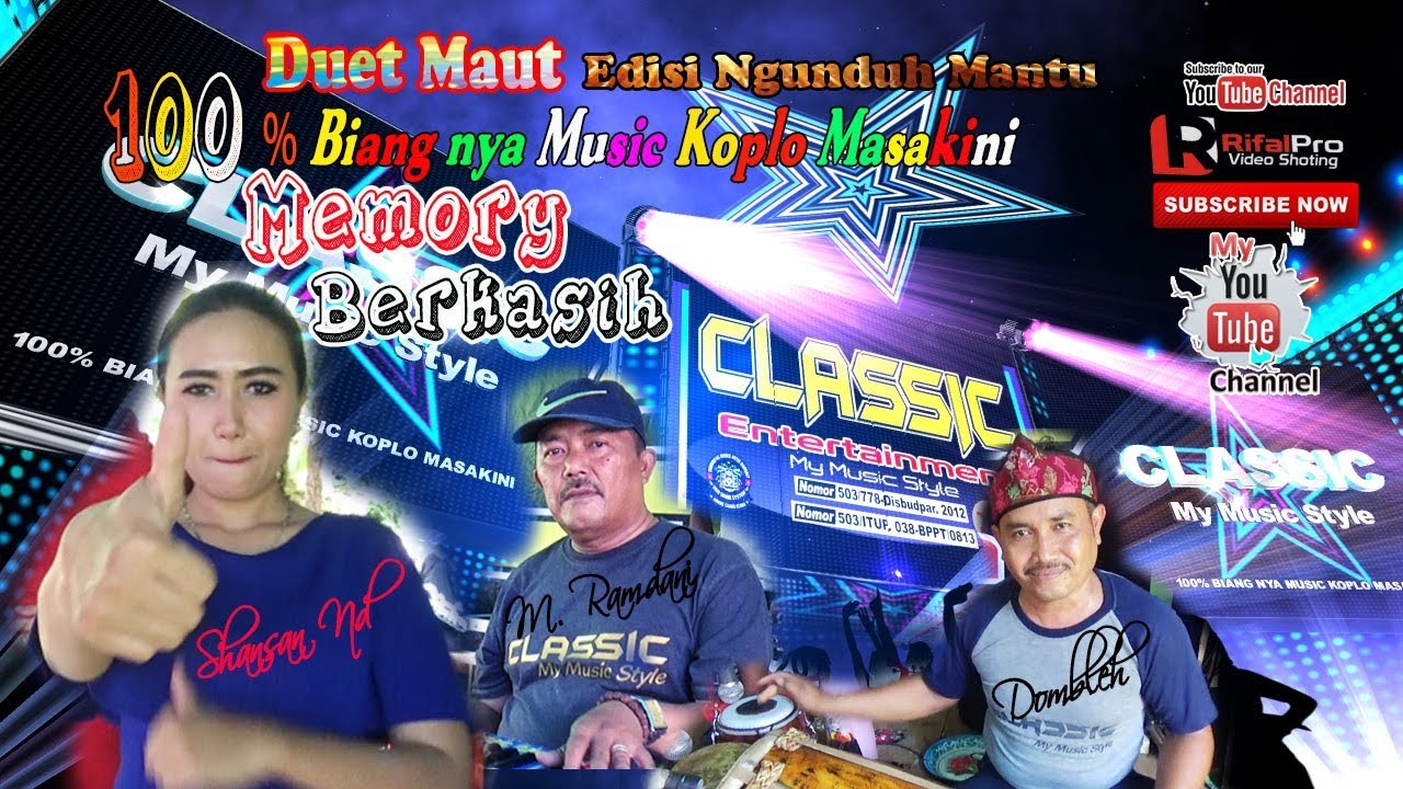 MEMORI BERKASIH Voc. Shansan Nd. Feat M. Ramdani ( Pa. Ayep ) VERSI ...