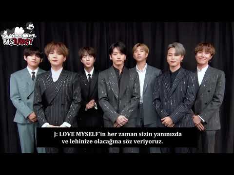 [31.10.2019] BTS LOVE MYSELF Campaign 2nd Anniversary Message (Türkçe Altyazılı)