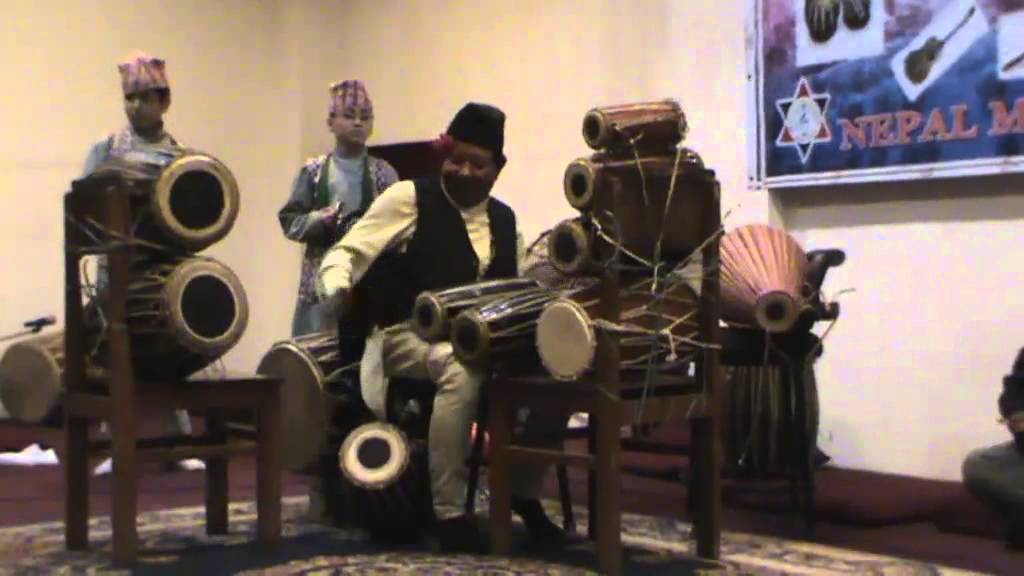 Madal Solo by Nuchchhe Sir Norwegian Ambassador welcome programme - YouTube